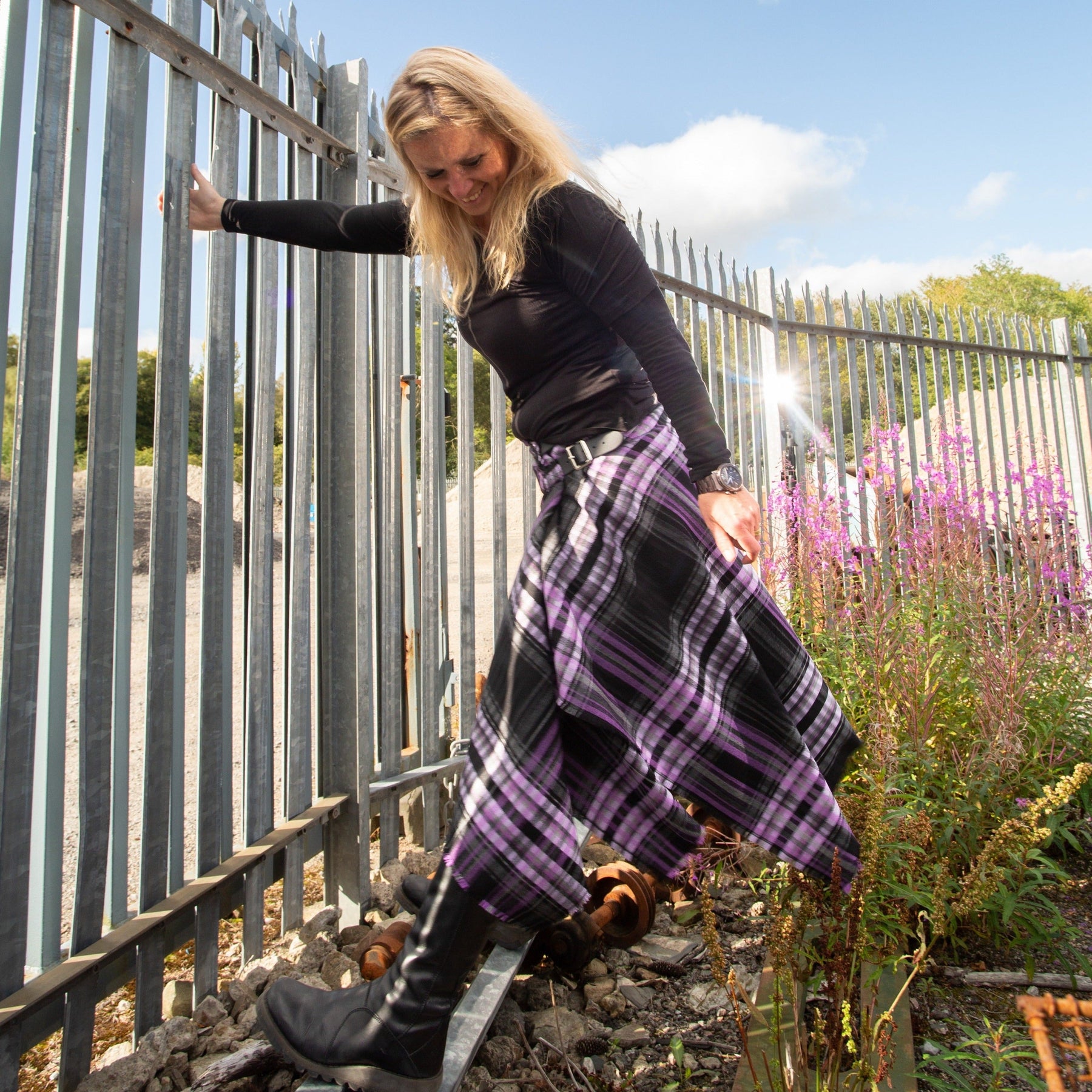 Maxi Kilt X Clan Collection – Prickly Thistle