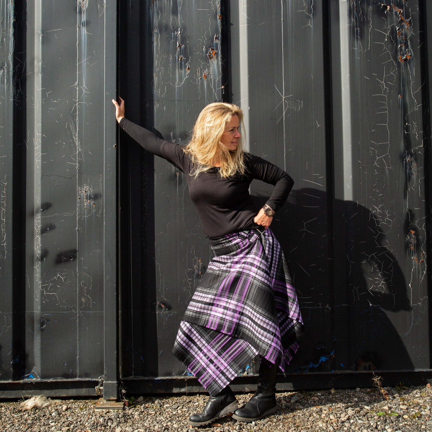 Maxi Kilt X Clan Collection – Prickly Thistle