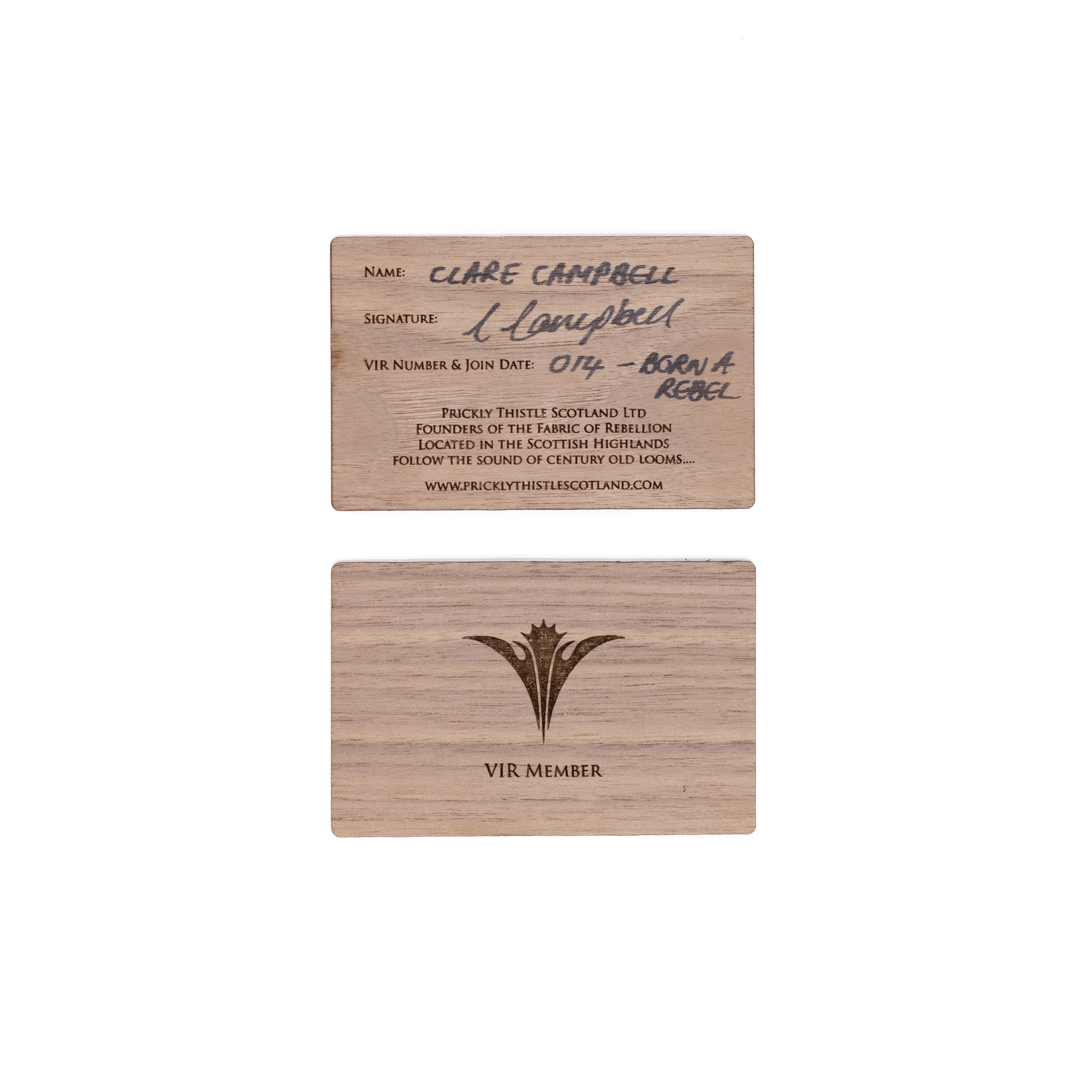 Very Important Rebel (VIR) Membership – Prickly Thistle